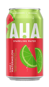 Aha Lime + Watermelon Sparkling Water Review | Seltzer Nation