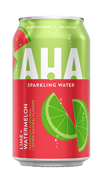 Aha Lime + Watermelon Sparkling Water Review | Seltzer Nation