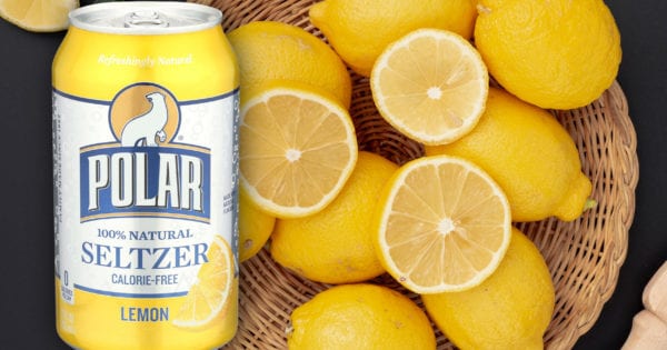 Polar Lemon Seltzer Water Review | Seltzer Nation