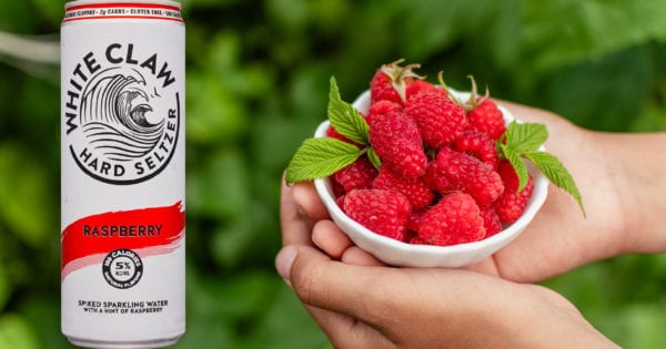 White Claw Raspberry Hard Seltzer Review | Seltzer Nation