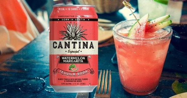 CANTINA Watermelon Margarita Tequila Soda Review