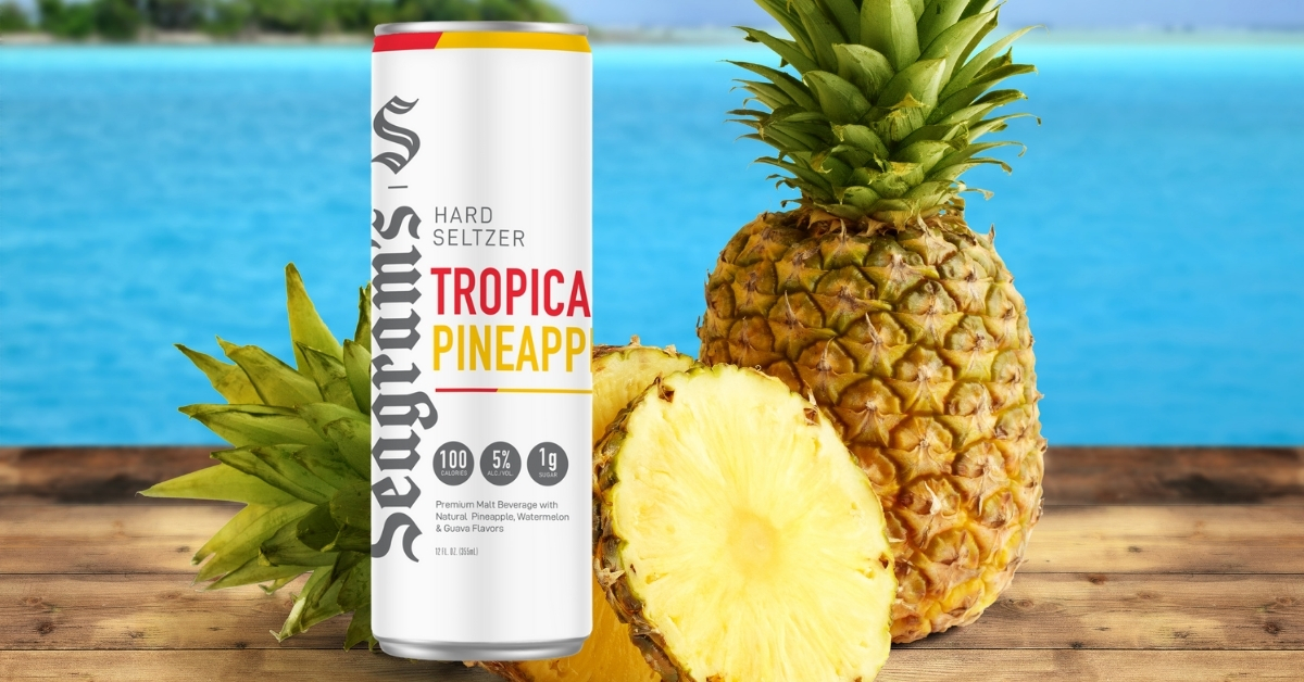 Seagram’s Tropical Pineapple Hard Seltzer Review | Seltzer Nation
