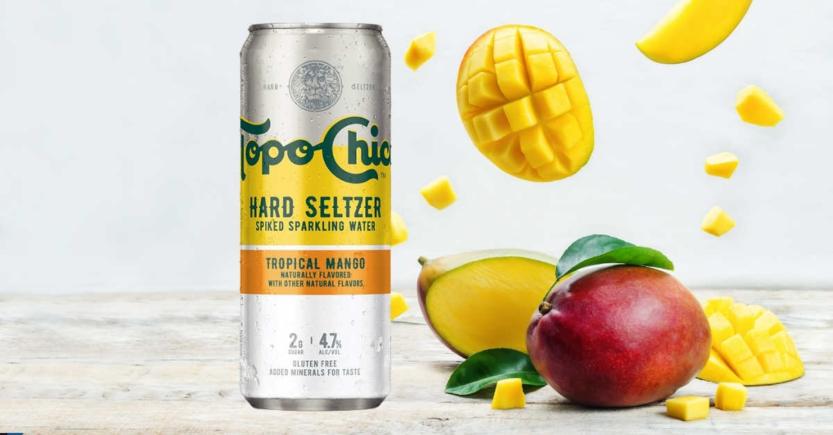 Topo Chico Tropical Mango Hard Seltzer Review | Seltzer Nation