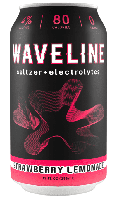 Waveline Strawberry Hard Lemonade Seltzer Review | Seltzer Nation