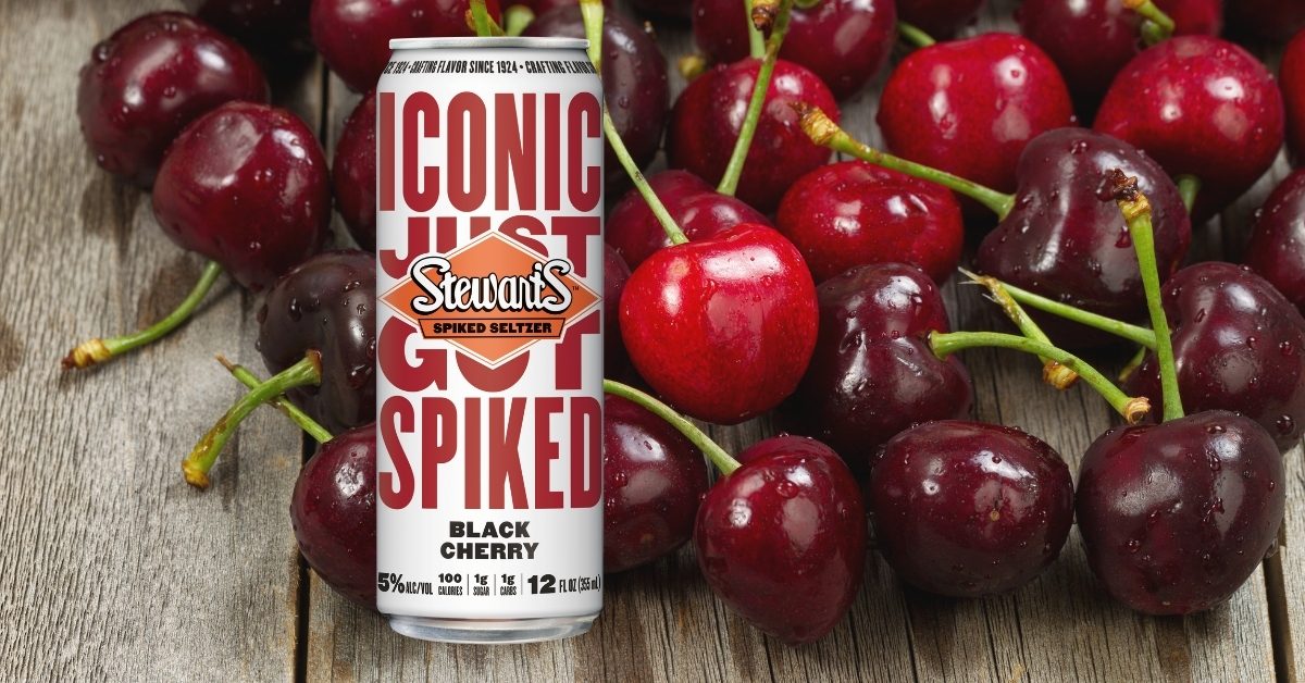 Stewart’s Black Cherry Spiked Seltzer Review | Seltzer Nation