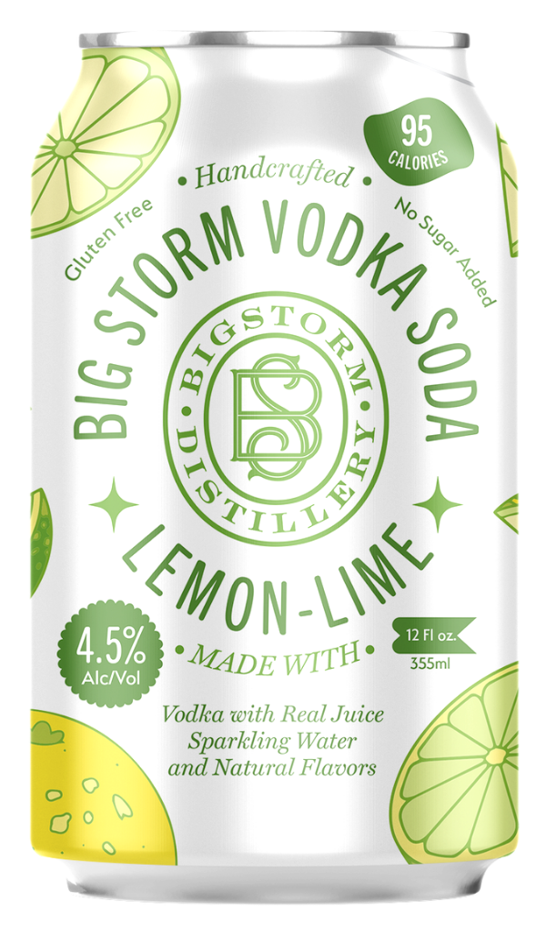 Big Storm Lemon-Lime Vodka Soda Review | Seltzer Nation