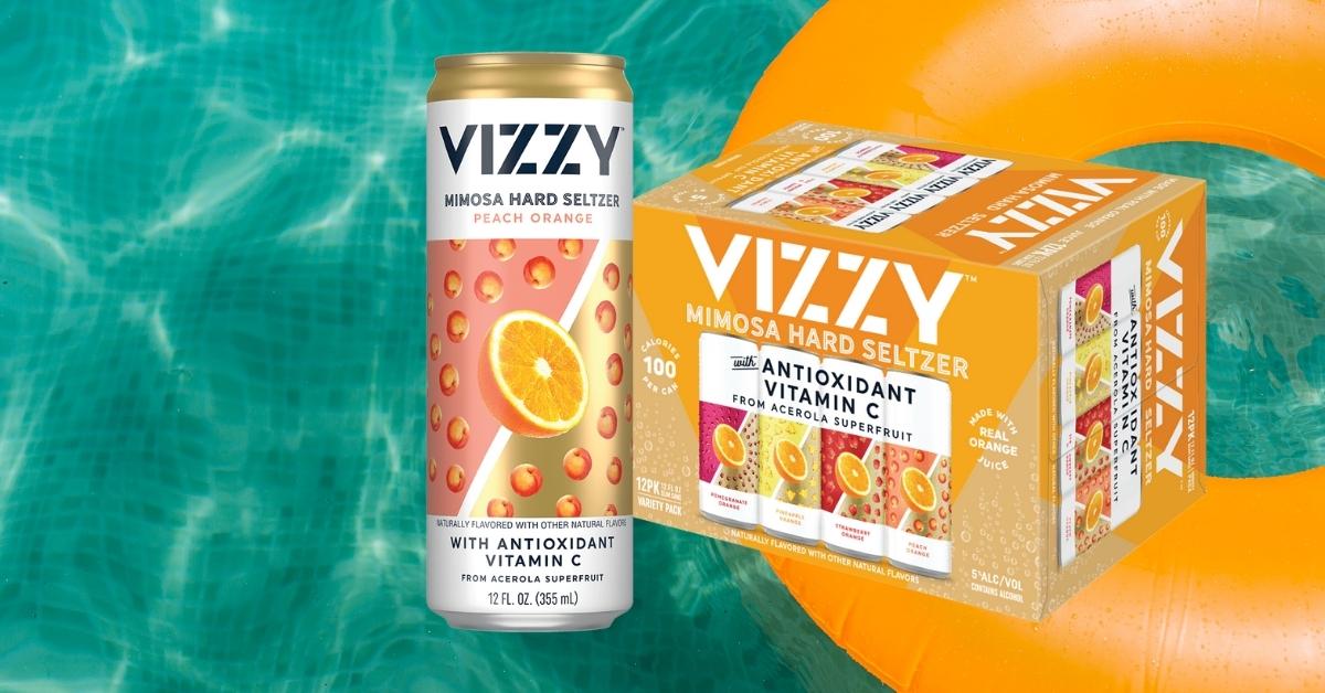 Vizzy Mimosa Hard Seltzer Iz a Vibe | Seltzer Nation