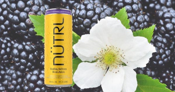 NÜTRL Vodka Seltzer Blackberry Lemonade