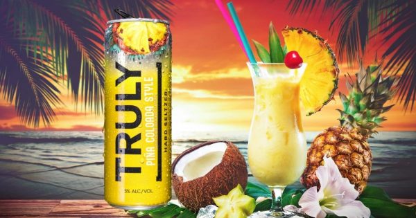 Truly Hard Seltzer Review: Pina Colada Style - Seltzer Nation