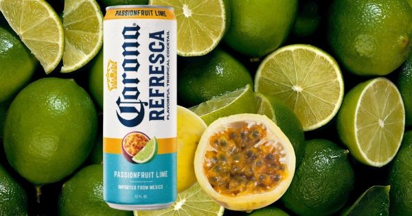 Corona Refresca Passionfruit Lime