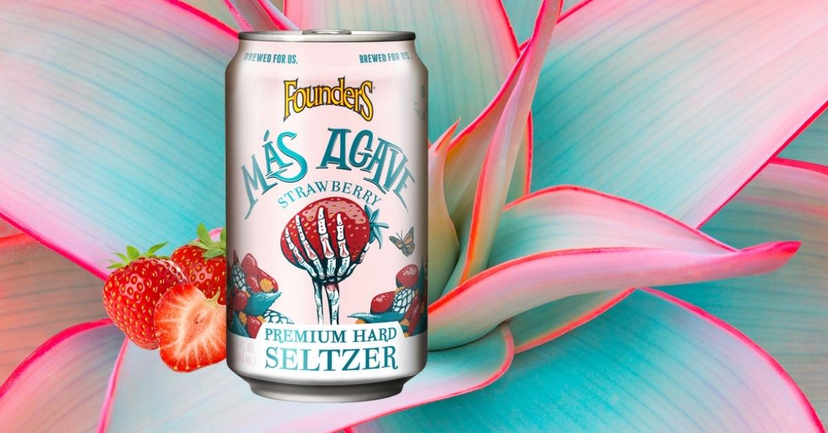 Mas Agave Hard Seltzer Review: Strawberry - Seltzer Nation
