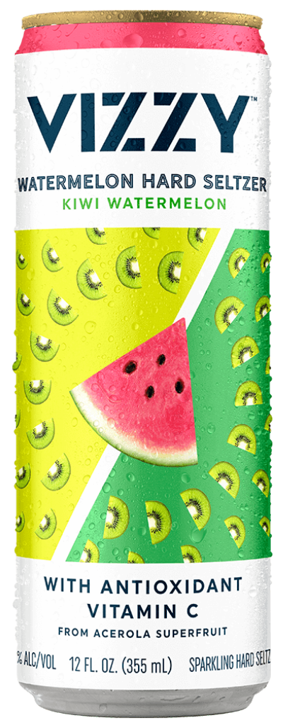 Vizzy Hard Seltzer Review: Kiwi Watermelon
