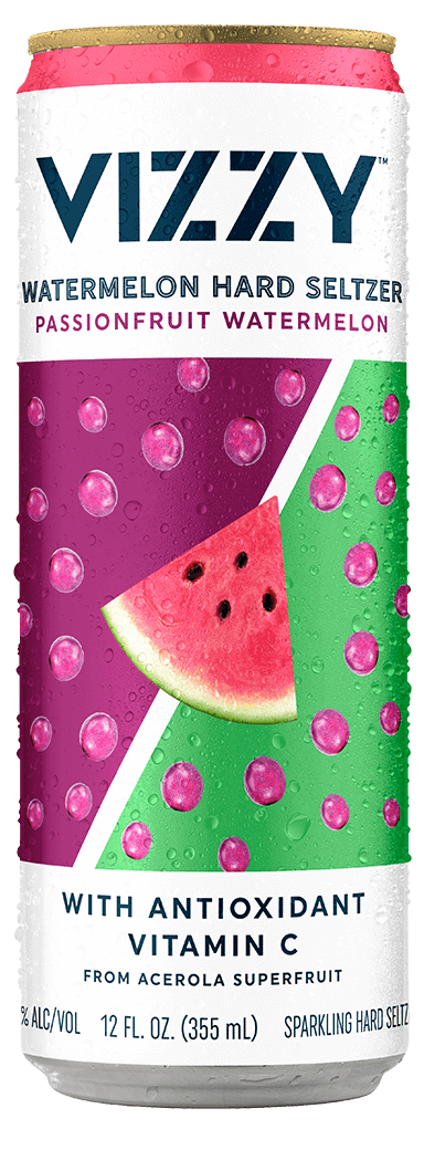 Vizzy Hard Seltzer Review: Passion Fruit Watermelon