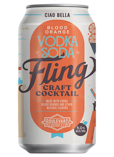 Fling Craft Cocktail Vodka Soda Review: Ciao Bella - Seltzer Nation