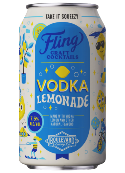 Fling Craft Cocktail Take It Squeezy Vodka Lemonade