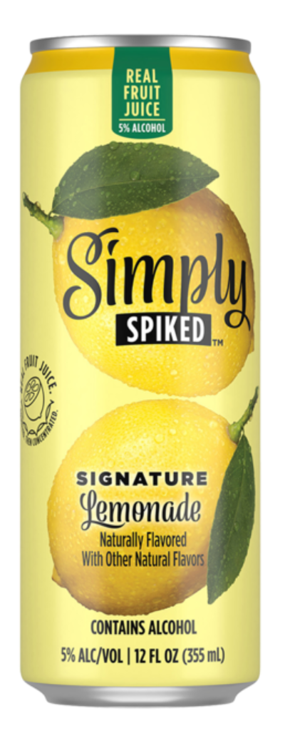 Simply Spiked Lemonade Hard Seltzer Review: Signature Lemonade ...