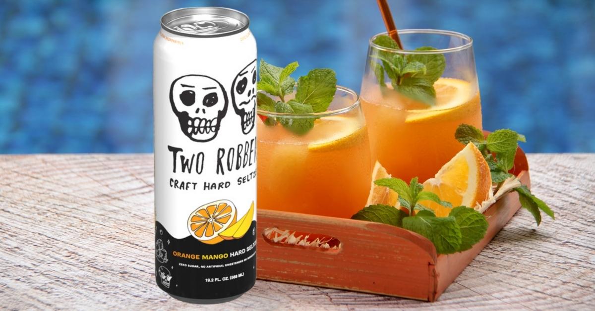 Two Robbers Hard Seltzer Review: Orange Mango - Seltzer Nation
