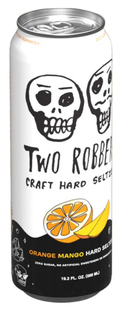 Two Robbers Hard Seltzer Review: Orange Mango - Seltzer Nation
