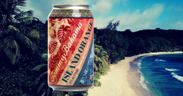 Tommy Bahama Island Orange Vodka Soda