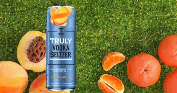 Truly Vodka Seltzer Review: Peach & Tangerine - Seltzer Nation