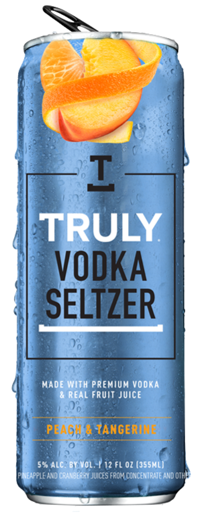 Truly Vodka Seltzer Review: Peach & Tangerine - Seltzer Nation