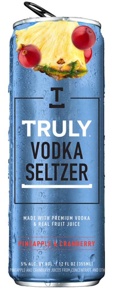 Truly Vodka Seltzer Pineapple and Cranberry