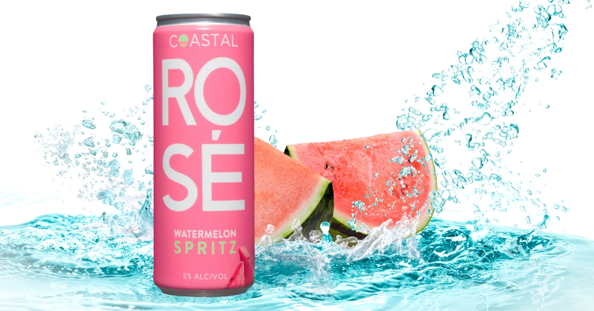 Coastal Rosé Watermelon Spritz