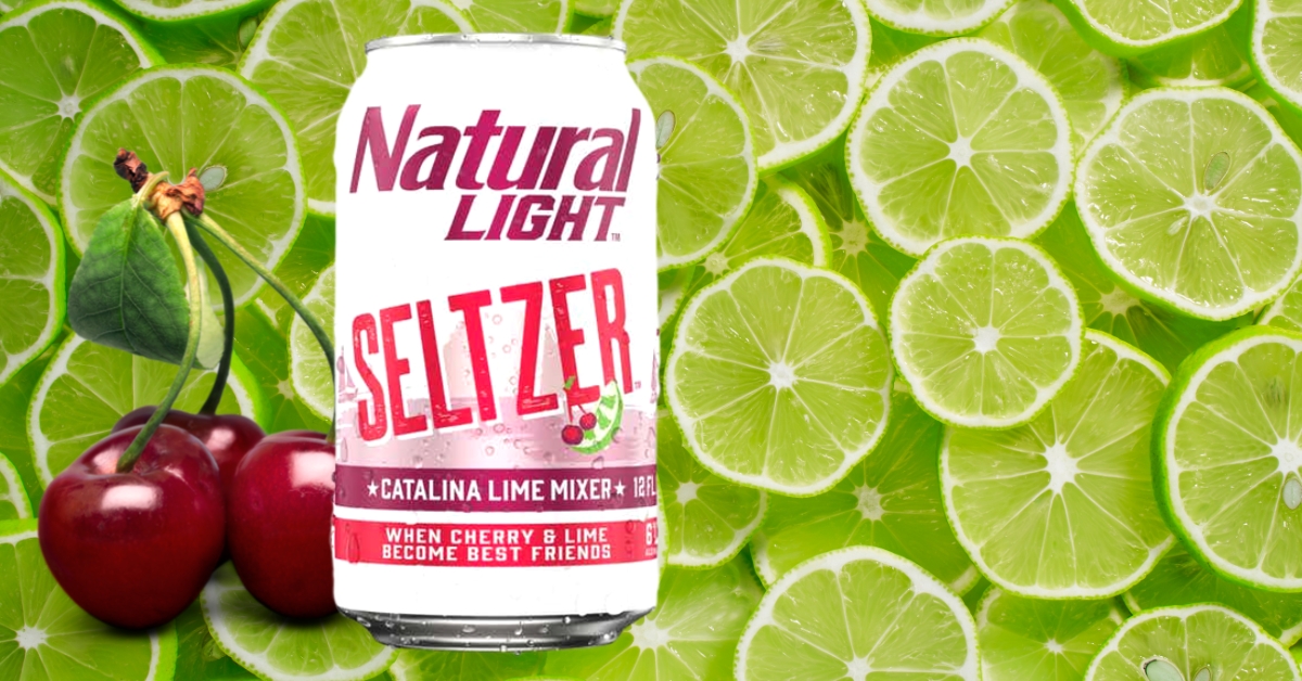 Natural Light Black Cherry Lime “Catalina Lime Mixer”