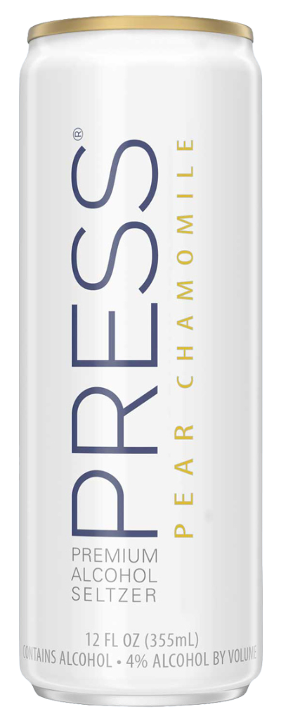Press Pear Chamomile Hard Seltzer