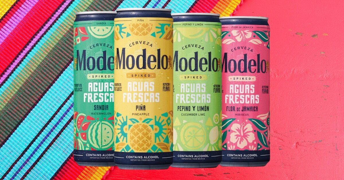 Modelo Spiked Aguas Frescas Variety Pack Flavored Malt, 48% OFF