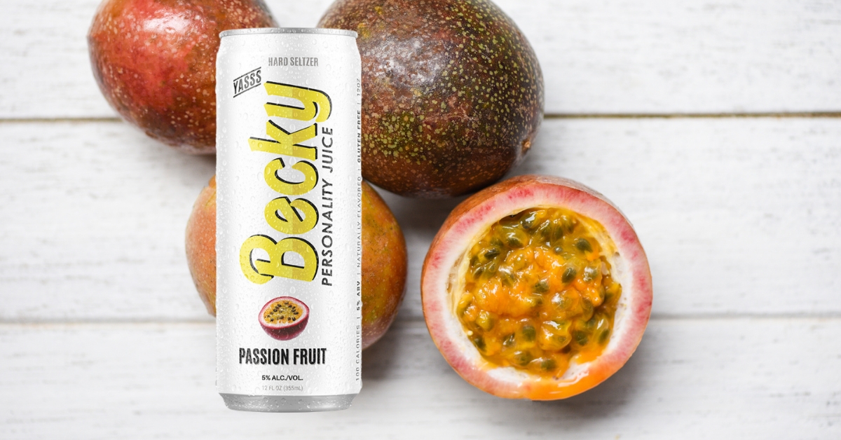 Becky Personality Juice Passionfruit Hard Seltzer