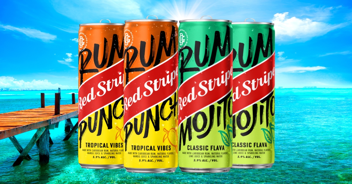 Red Stripe Rum Canned Cocktails