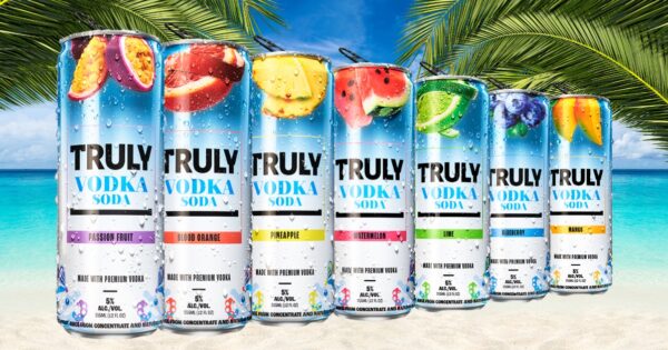 Brand-New Truly Vodka Soda Paradise Pack and Classic Pack
