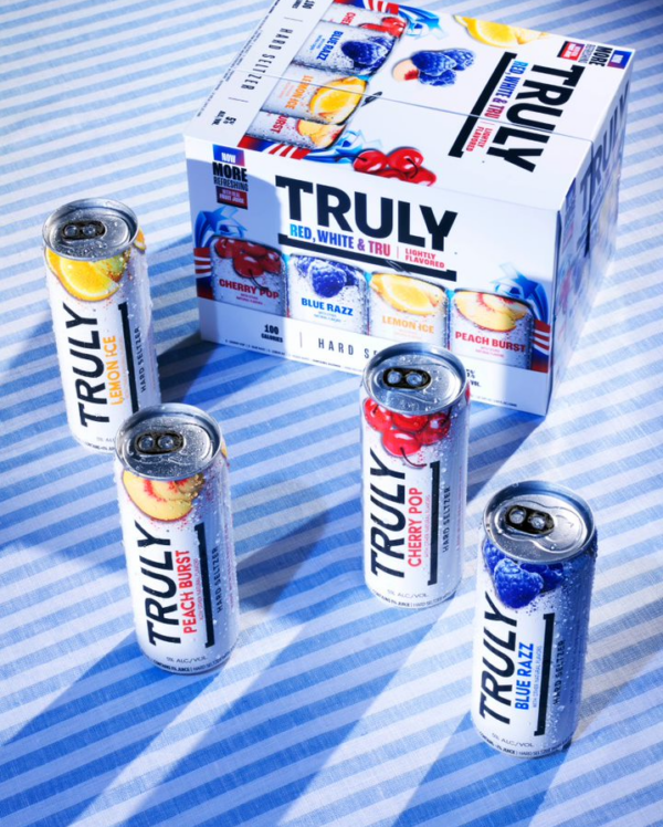 Limited-Edition Truly Hard Seltzer Red, White, and Tru Party Pack