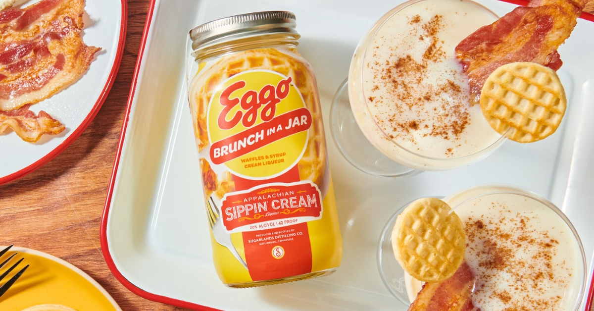 40-Proof Eggo "Brunch in a Jar" Sippin' Cream