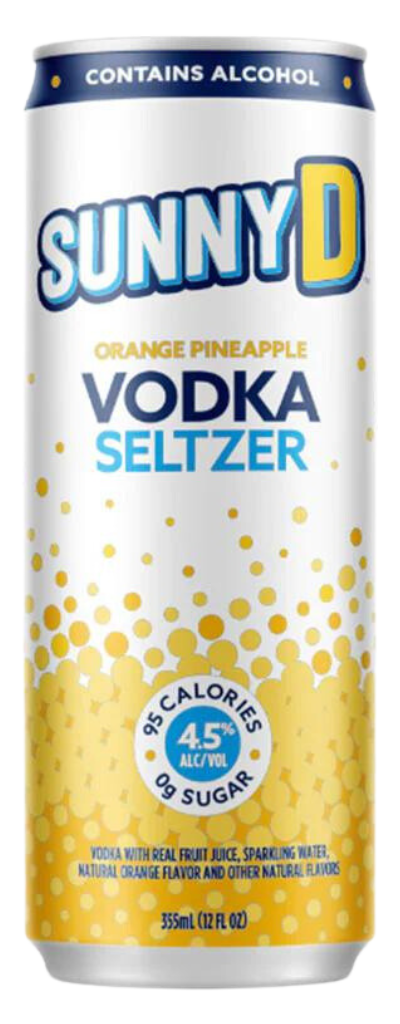SunnyD Vodka Seltzer Orange Pineapple Review