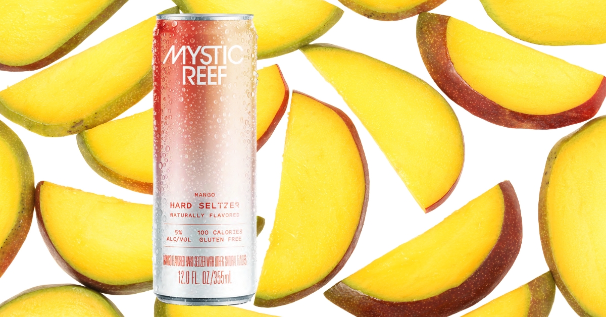 Mystic Reef Mango Hard Seltzer Review