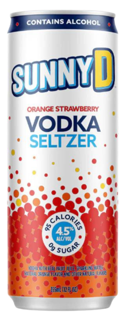 SunnyD Vodka Seltzer Strawberry Orange Review