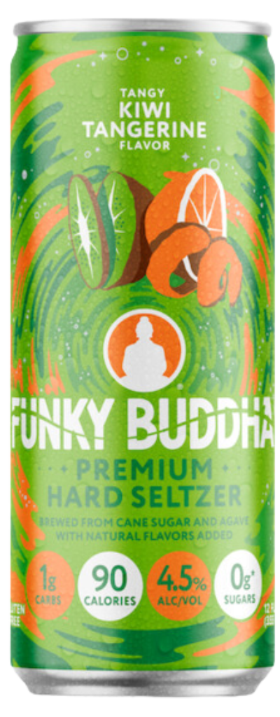 Funky Buddha Tangy Kiwi Tangerine Hard Seltzer