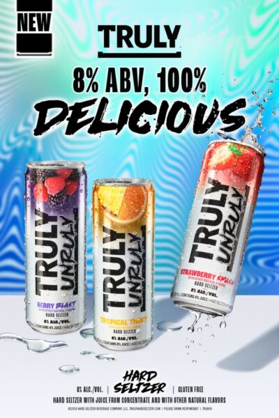 Truly Hard Seltzer Unruly Pack with 8% ABV